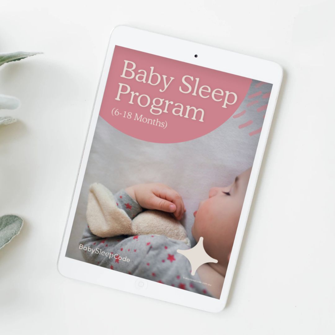 Sleeping Through Night - Baby Program (Age 6-18 months)